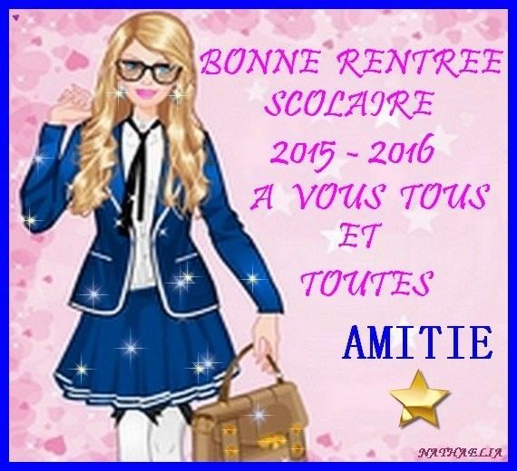 BONNE RENTREE SCOLAIRE 2018 - 2019 - Centerblog
